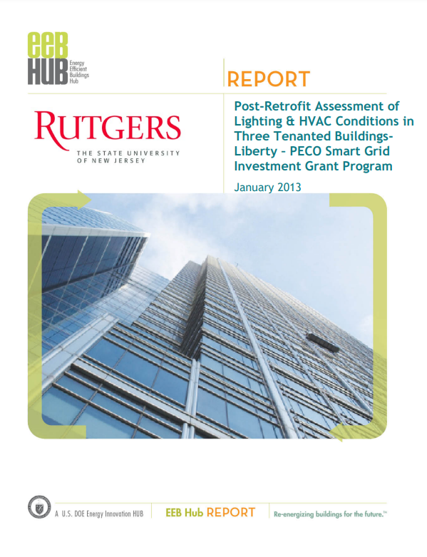 Post-Retrofit Assessment of Lighting & HVAC Conditions in Three ...