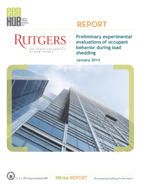 Preliminary Experimental Evaluations Of Occupant Behavior During Load