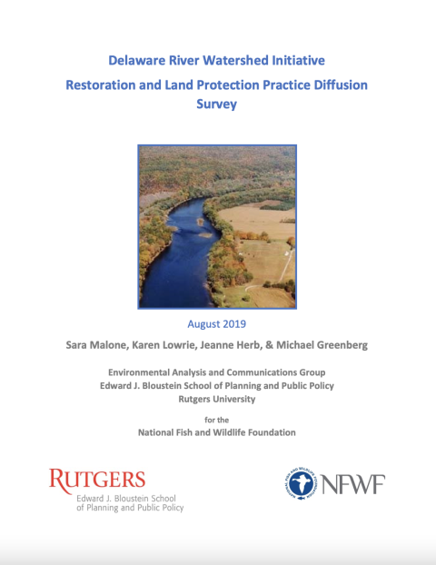 Delaware River Watershed Initiative Restoration and Land Protection ...
